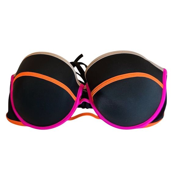 Victoria's Secret | Swim | Victorias Secret Black The Flirt Bandeau ...